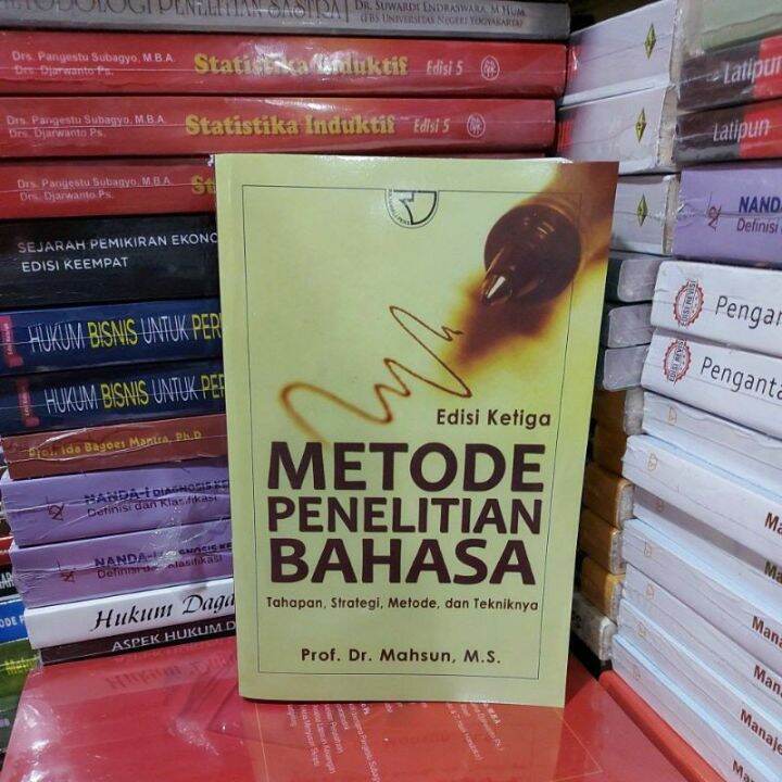 BUKU METODE PENELITIAN BAHASA by Prof. Dr. Mahsun, M.S. | Lazada Indonesia