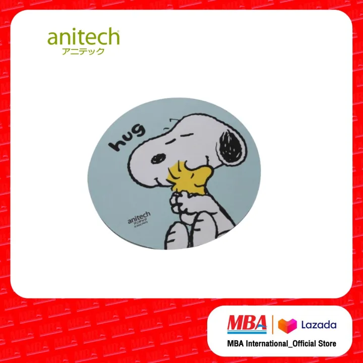Anitech x Peanuts Mouse Pad รุ่น SNP-MP001-MI แผ่นรองเมาส์ลายลิขสิท ...