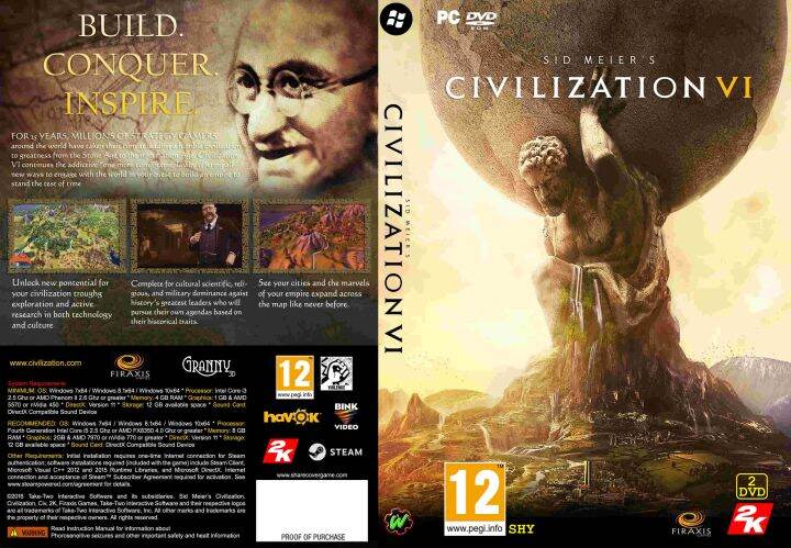 Sid Meier's Civilization VI PC GAME DVD INSTALLER | Lazada PH