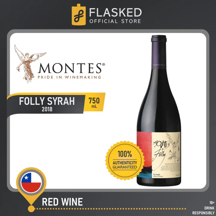 Montes Folly Syrah 750ml | Lazada PH