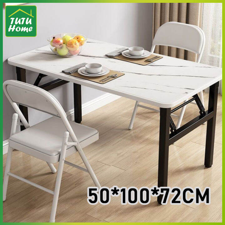 Foldable table desk dining/computer study desk Environmentally wooden ...