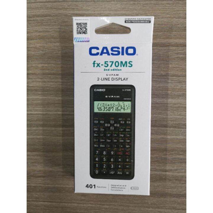 CASIO FX-570 SCIENTIFIC CALCULATOR 2ND EDITION | Lazada PH