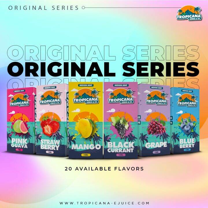 Tropicana Salt Tropicana Ice Series Salt 15ml Fruity Series And Treemix Series Lazada