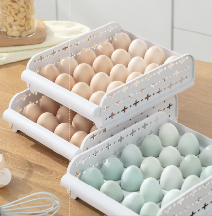Kitchen needs 20 Grid Stackable Egg Storage Rack Tray | Lazada PH