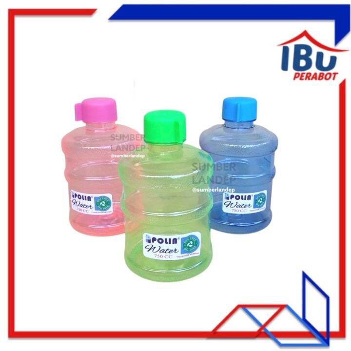 BOTOL POLIN GALON / botol 750ml / botol galon | Lazada Indonesia