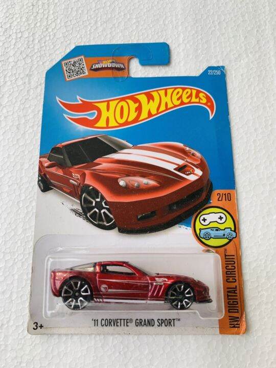 ( BISA COD ) HOT WHEELS HOTWHEELS 11 CORVETTE GRAND SPORT MERAH ...