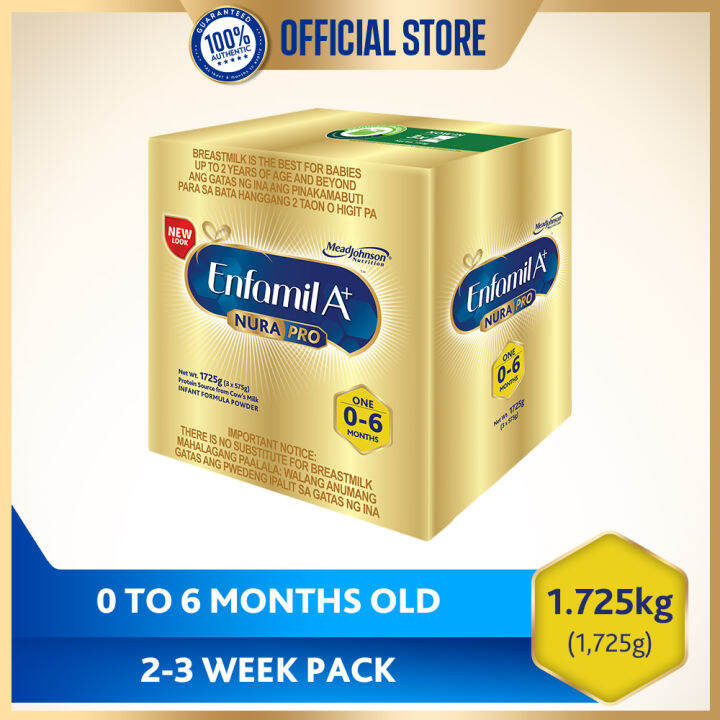 Enfamil A+ One Nurapro 1.725kg Infant Formula Powder for 0-6 Months ...
