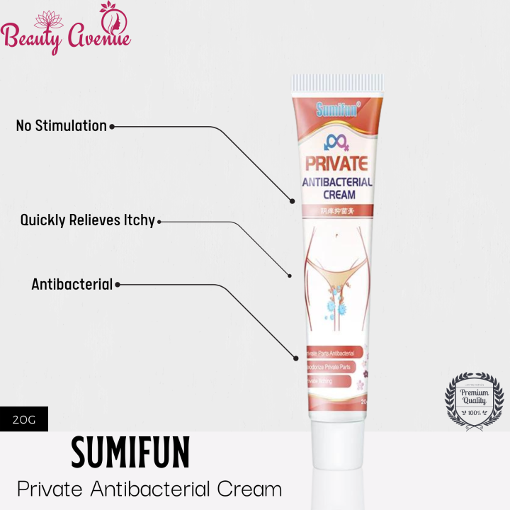 Sumifun Private Antibacterial Cream Anti Itchy Is An Effective Anti