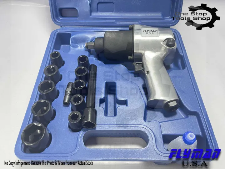 ONE STOP TOOLS SHOP ORIGINAL FLYMAN HEAVY DUTY Pneumatic Impact / Air ...