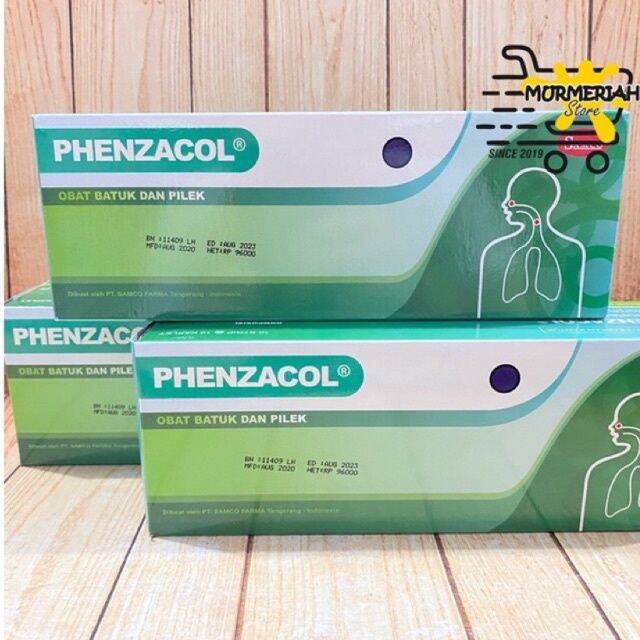 PHENZACOL BOX isi 100 kaplet-Obat Batuk, Pilek & Demam | Lazada Indonesia