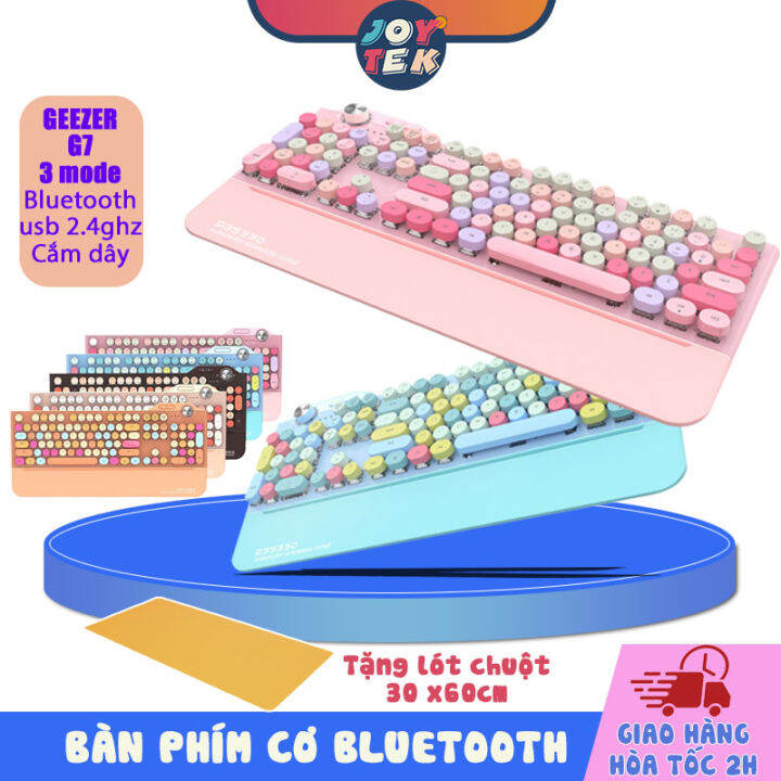 Bàn phím cơ không dây bluetooth Mofii Geezer G7, bàn phím bluetooth cho ...