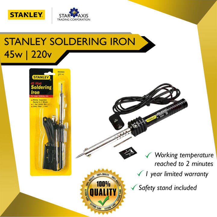 STANLEY SOLDERING IRON 45w|220v (69-033) | Lazada PH