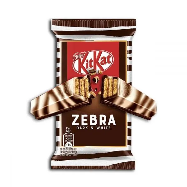 Kit Kat - Zebra dark& white chocolate () | Lazada.co.th