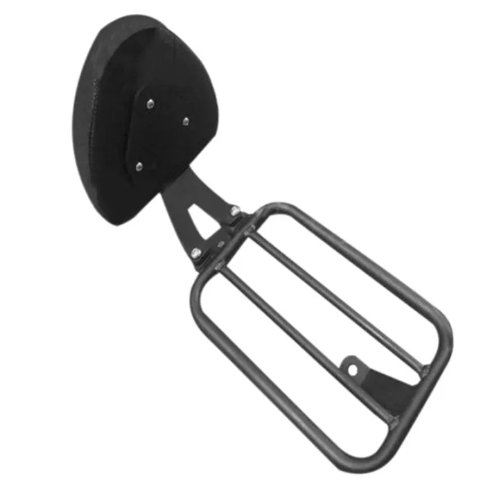 Motorcycle Rear Shelf Passenger Back Tailstock With Backrest Rear ...