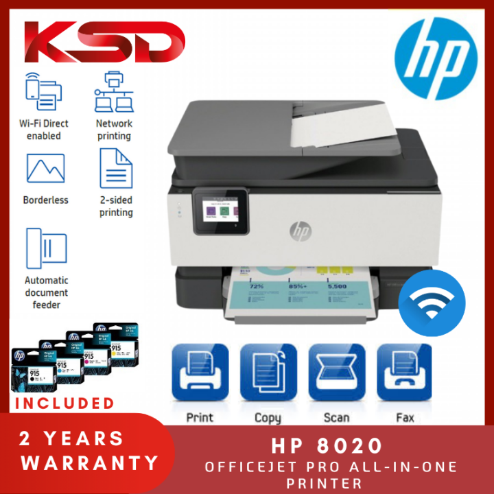 HP OfficeJet Pro 8020 All-in-One Printer (1KR67D)/ Colour/ Business ...