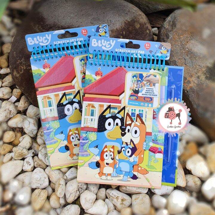 Bluey Scratch Art Pad Book | Lazada Indonesia