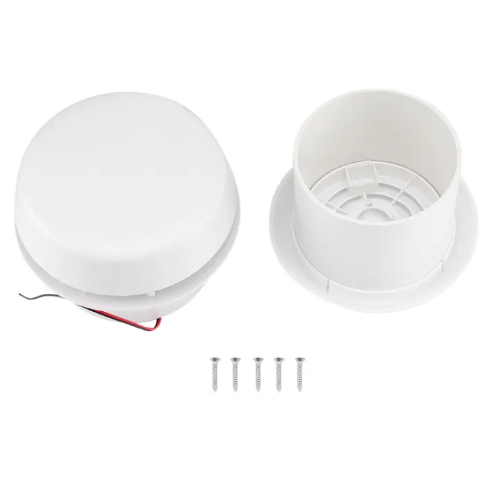 Trailer Roof Air Ventilation Round Vent for RV Caravan Mini Vent Fan ...