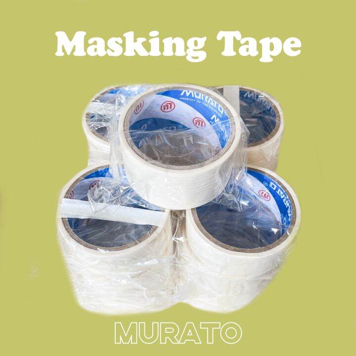 Masking Tape Rolls (5Sizes) | Lazada PH