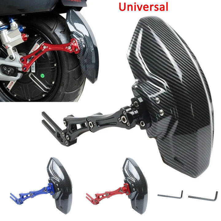 Motorcycle Universal Rear Mudguard CNC Printed Motor Rear Fender ...