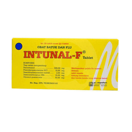 Intunal Forte Tablet per box isi 25 strip | Lazada Indonesia