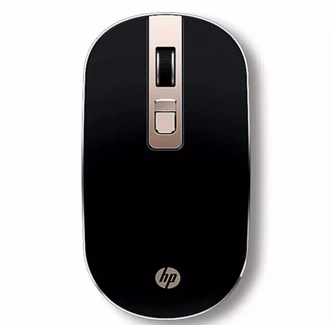 HP S4000 Silent Wireless Mouse เมาส์สำหรับสำนักงานธุรกิจสีดำสำหรับแล็ป ...