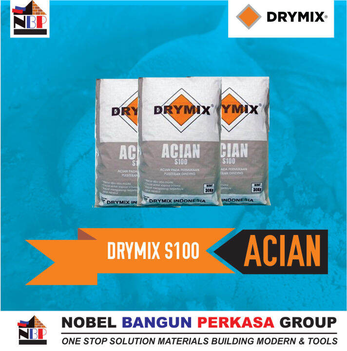 Semen Drymix Acian S100 | Lazada Indonesia