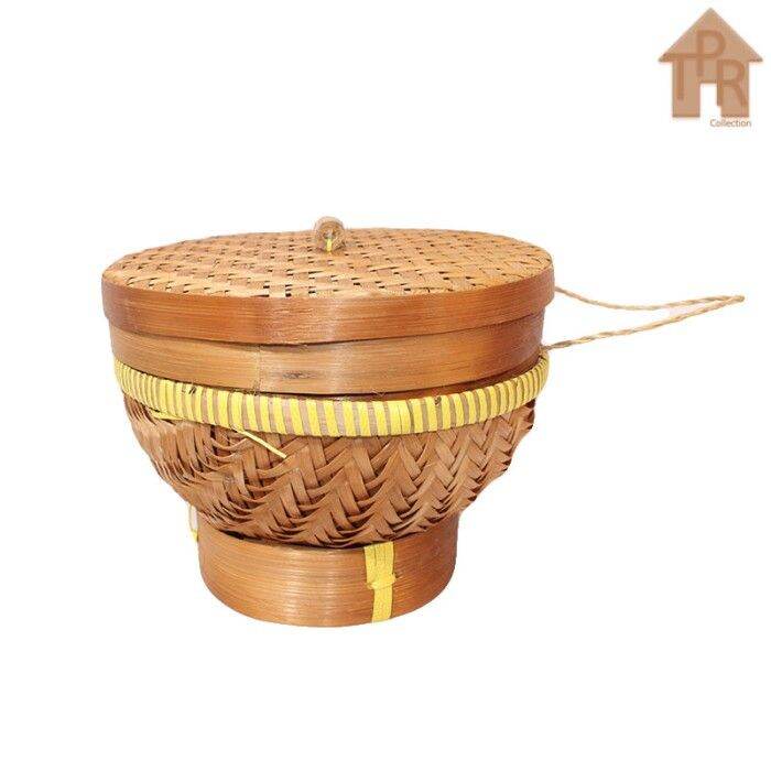 Boboko - Bakul Bertutup / Bakul Nasi / Bakul Natural Warna Smoke - D20 ...