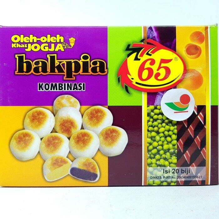 65 BAKPIA BASAH KOMBINASI 20pcs BAK BAPIA PIA ASLI KHAS JOGJA YOGYA ...