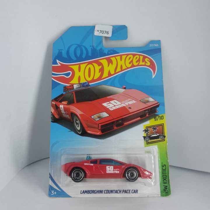 Hot Wheels - Lamborghini Countach Pace Car Red | Lazada Indonesia