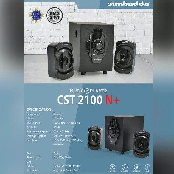 SPEAKER AKTIF ACTIVE SIMBADDA CST 2100 N+ | Lazada Indonesia