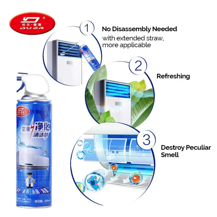 [COD+24H Ship] Home Air-Cond Cleaner Air Conditioner Coil Cleaner ...