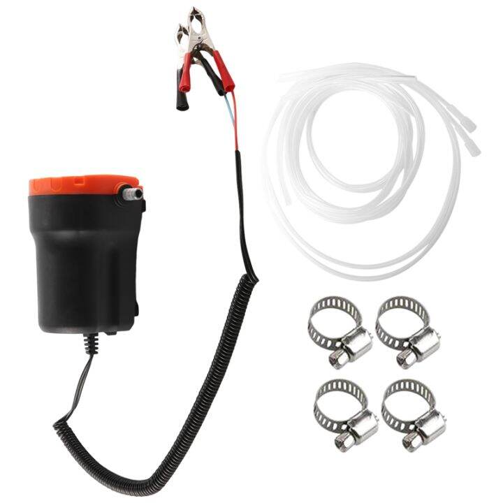 Electric Oil Pump Extractor 12V 80W Fluid Scavenge Suction Oil Transfer ...