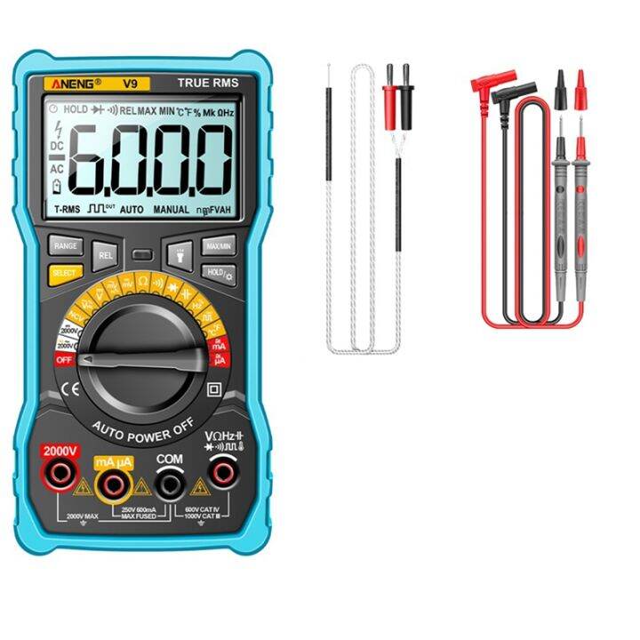 V9 Digital Multimeter 2000V Smart Professional Voltage Tester ...