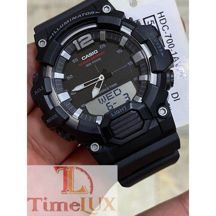 Casio Men's Rubber Hdc-700-1a | Lazada PH