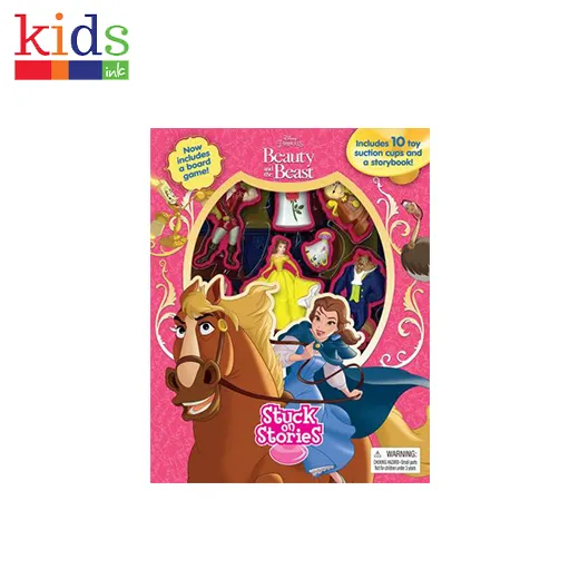 Disney Beauty & The Beast Stuck On Stories (Storybook with Toys) - Kids ...