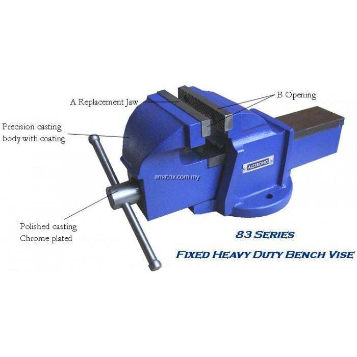 6 inch /150mm Fixed Heavy Duty Bench Vise | Lazada