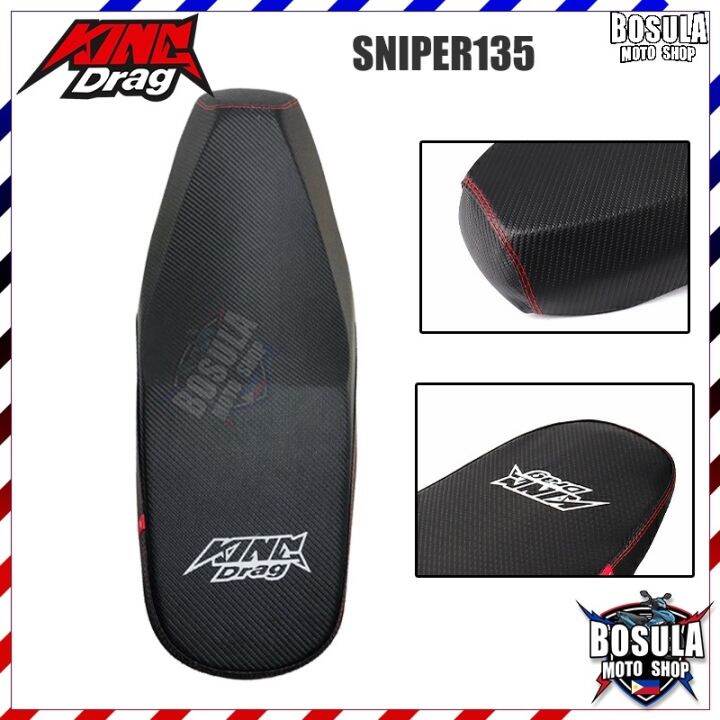 King Drag Flat Seat/Camel Back Seat Sniper135 MX135 Wave125 Aerox Nmax ...