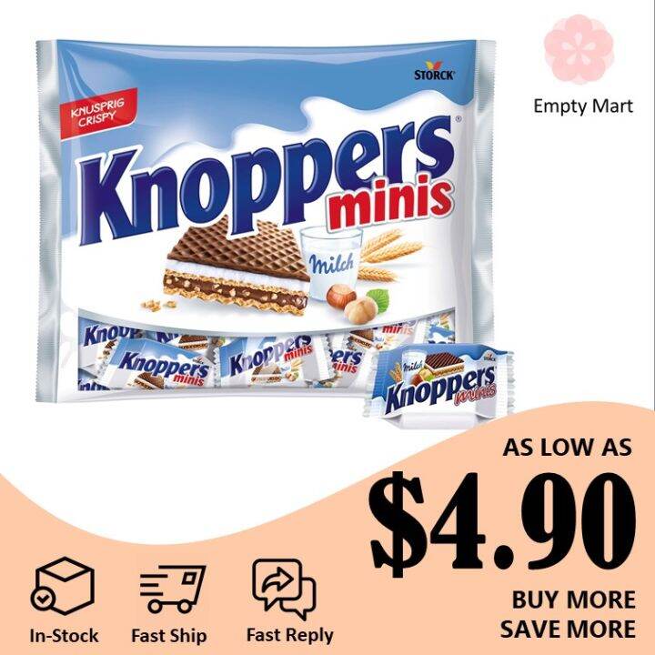 Knoppers minis Milk and Hazelnut Cream Wafer | Lazada Singapore