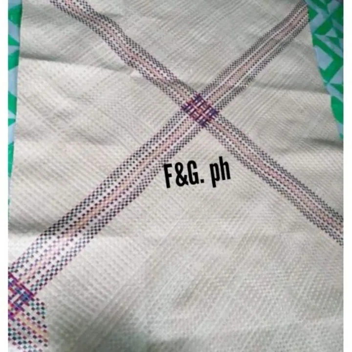 ROMBLON NATIVE BEDDINGS MAT,BANIG PLAIN/ X-DESIGN SLEEPING MAT SMALL ...