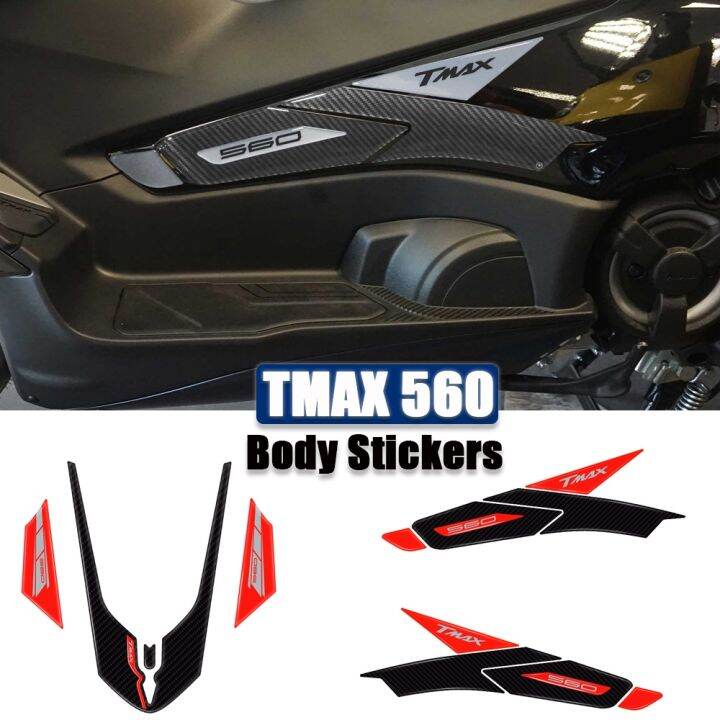 TMAX560 3D Sticker Fuel Tank Sticker Set Suitable For Yamaha TMAX 560 ...