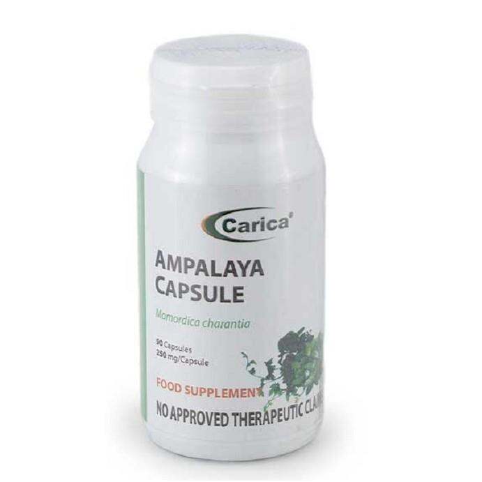 New 2023 Carica Ampalaya Capsules (Bitter Melon - Momordica Charantia ...