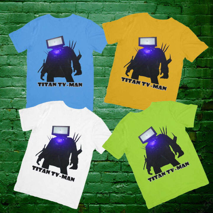 Áo thun in hình Titan TV MAN Quái Vật Đầu Tivi Skibidi Toilet dành cho ...