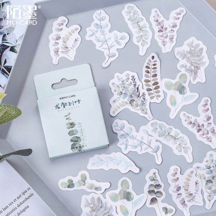 STICKER DECO DAUN TANAMAN STIKER SCRAPBOOK DIARY JOURNAL DIY LOVERSTUFF ...