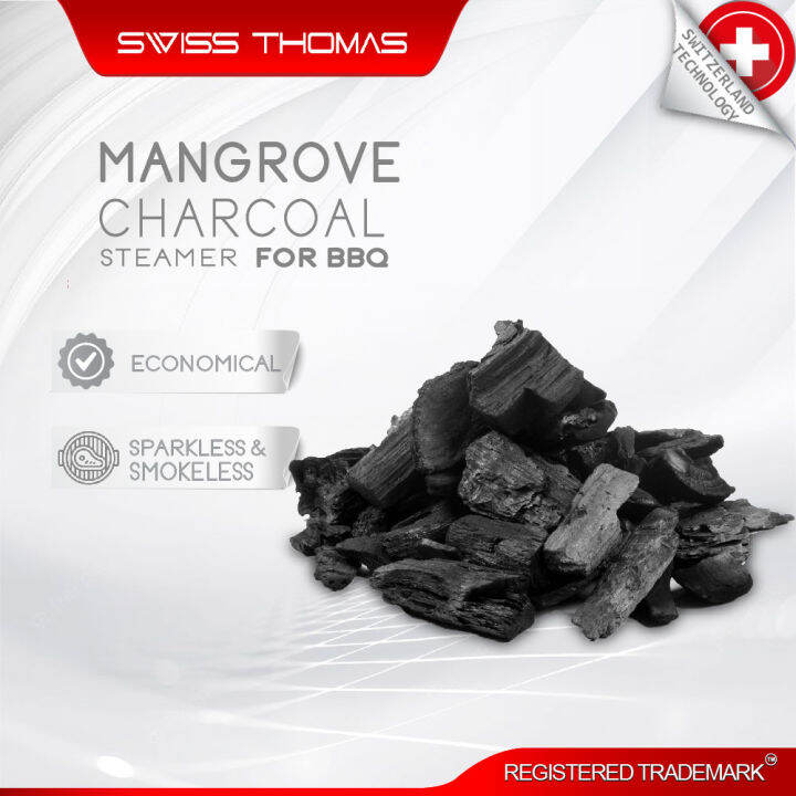 SwissThomas Mangrove Charcoal Arang Bakau (1kg) | Lazada