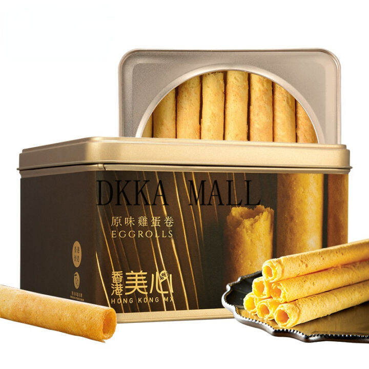 【DKKAMALL】 香港美心Hong Kong Maxim's Original Egg Roll Gift Box Snack ...