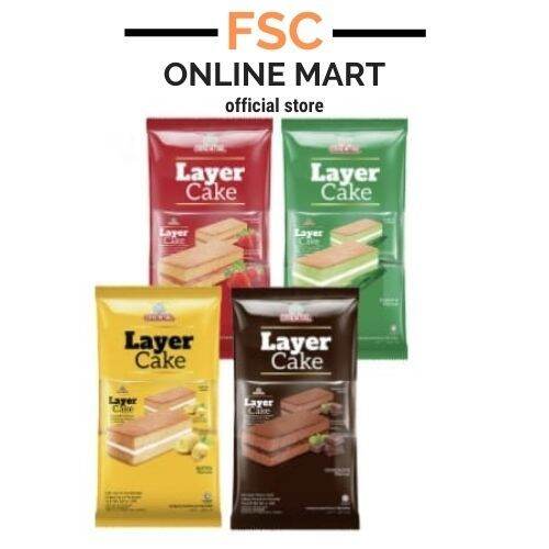 [FSC] Oriental Layer Cake Value Pack 16gm x 8s (Choco/Pandan/Butter ...