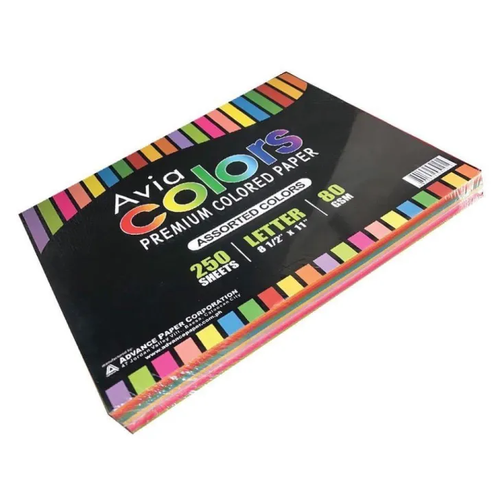 [lsc] Avia Colors Premium Colored Paper Short Lazada Ph