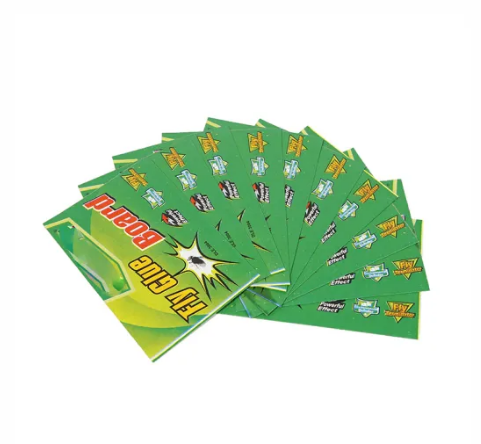 TG FLY STICKY BOARD | FLIES TRAP | EDGE LEAF FLY GLUE BOARD 10PCS DLE ...