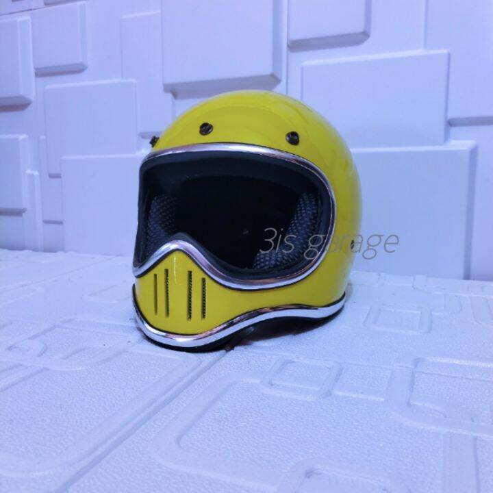 HELM CAKIL M3O SIMPSON M50 FULL FACE RETRO KLASIK | Lazada Indonesia