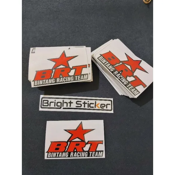 STICKER BRT BINTANG RACING TEAM CUTTING | Lazada Indonesia